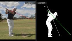 The Correct Set up from the Back View | World Class Golf Instruction