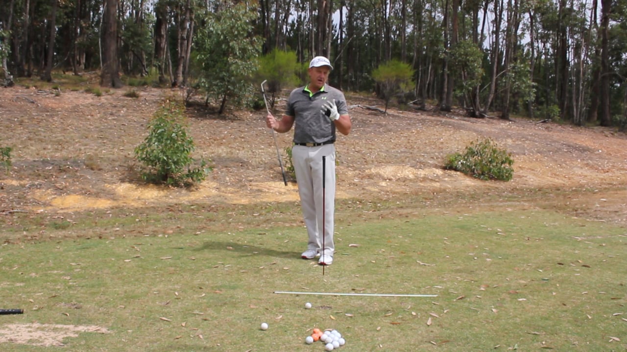 Deep to Shallow a great impact position. - World Class Golf Instruction
