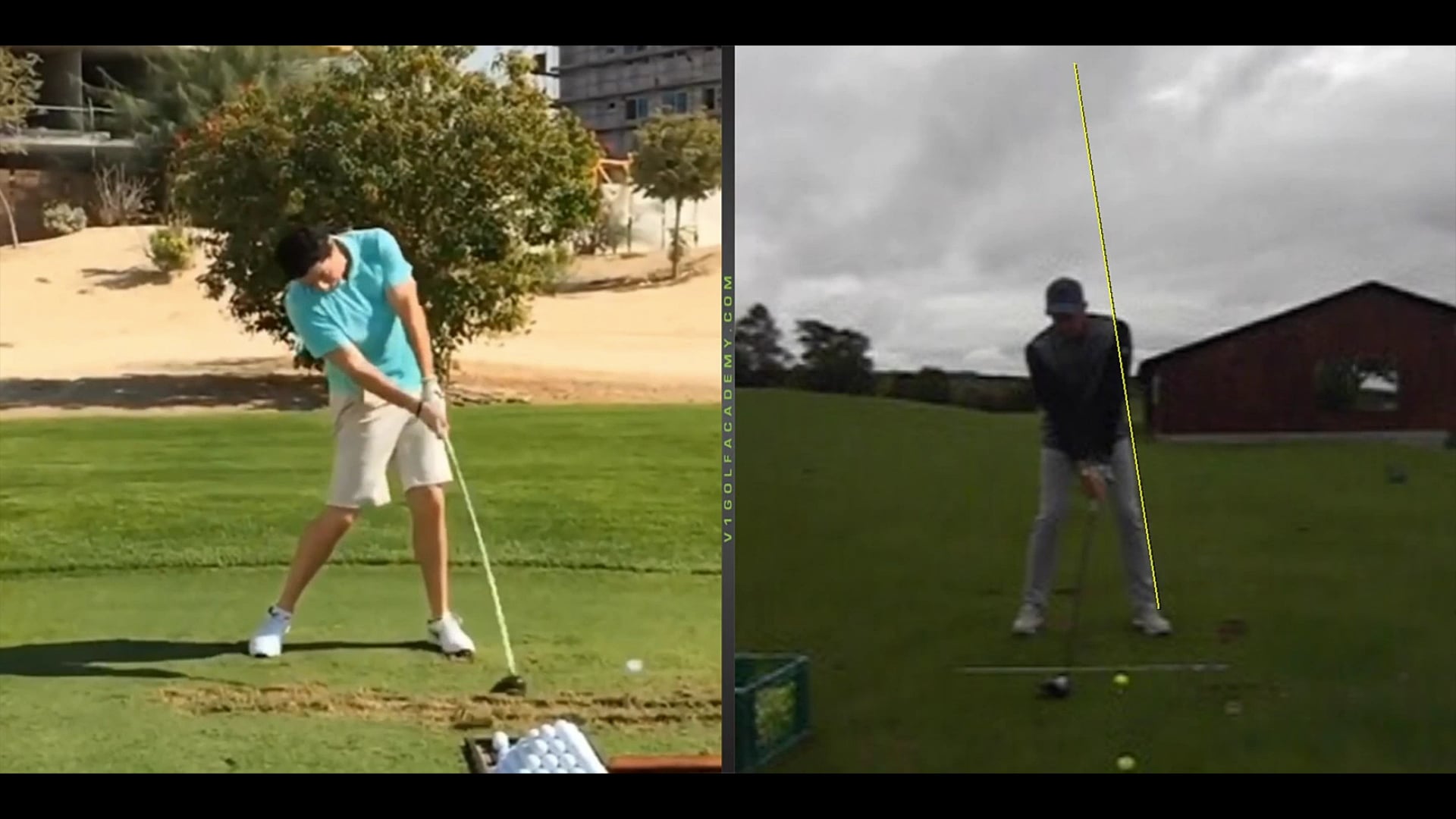 Driver Front View - Deep to Shallow | World Class Golf Instruction